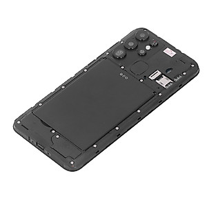 6.26 Inch Slim 3G Smart Phone Dual SIM Cell Phone for Android 10 OS, HD Full Screen Mobile Phone Support Face Recognition, Ten Core Processor, 4GB 64GB, Front and Rear HD Camera, 2800mAh(Light Blue)