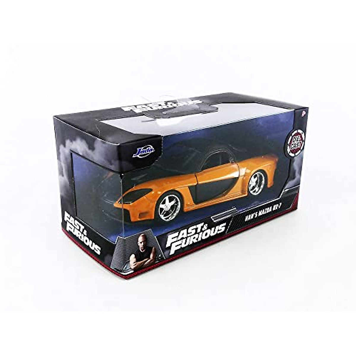 Jada Toys Fast & Furious 1:32 Han's Mazda RX-7 Die-cast Car, Toys for Kids and Adults