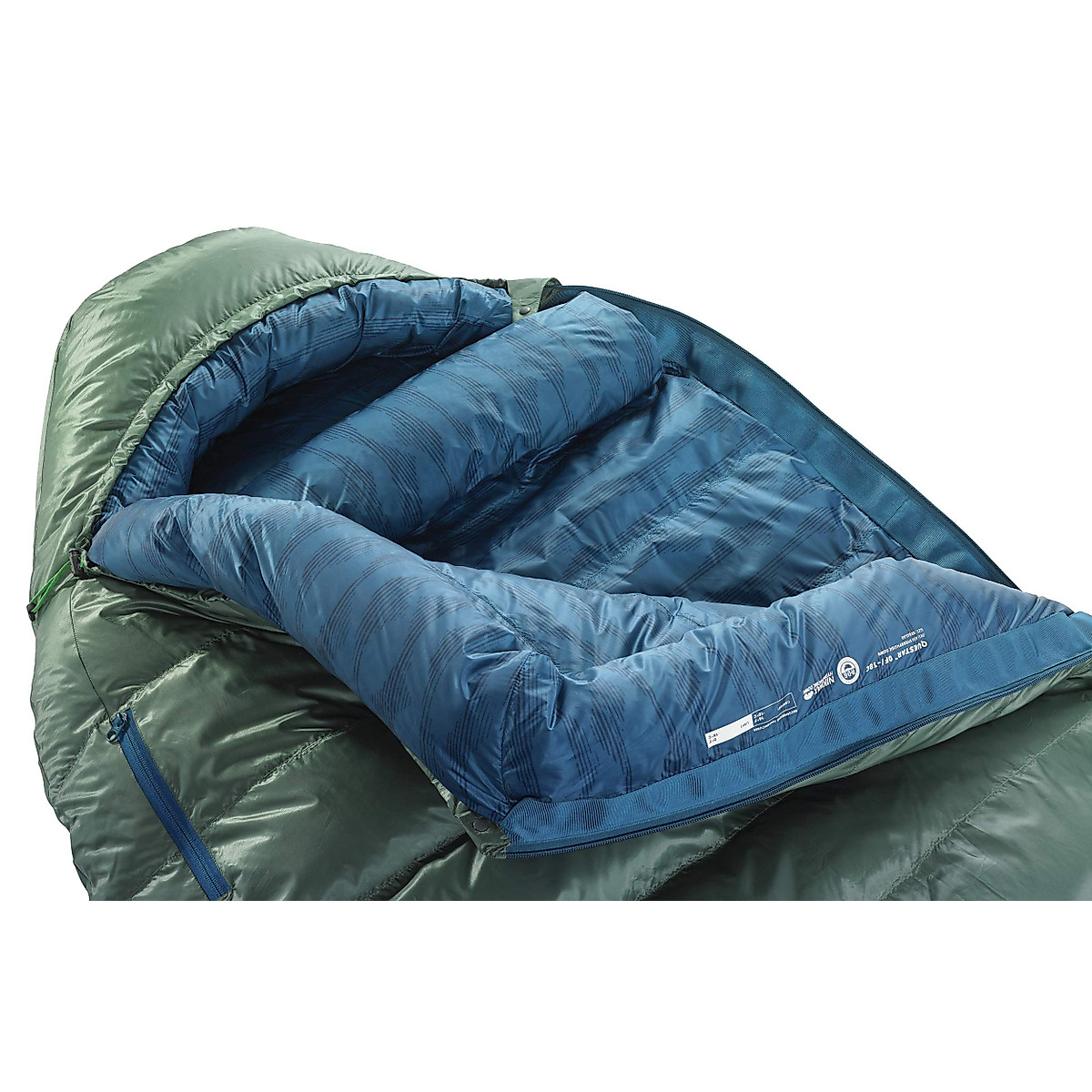 Therm-a-Rest Questar 0F/-18C Lightweight Down Mummy Sleeping Bag, Balsam