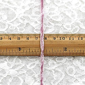 Clisil 196yards Light Green Velvet Yarn Crochet Chenille Velvet Yarn 100% Polyester Yarn DIY Bag Sweater Scarf Toy Yarn 100g