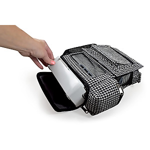 o2totes Carry Bag fit for Inogen One G5, Adjustable Shoulder Bag Compatible with Inogen One G5 & Accessories (Houndstooth)