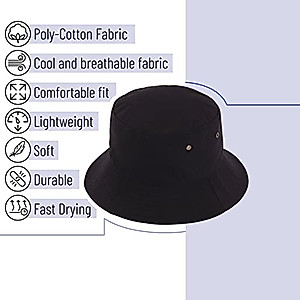 Mr. Pen- Bucket Hat, Black, Men Bucket Hats, Black Bucket Hats for Men, Bucket Hat Men, Fishing Hats for Men, Men's Bucket Hat, Beach Bucket Hat, Bucket Hat Black, Summer Hats for Men