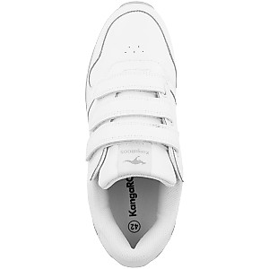 KangaROOS Unisex Fitness Shoes, White White Lt Grey 002, 12 US Women