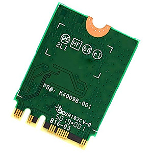 Deal4GO AX200NGW 1650X 802.11ax 2.4Gbps Wi-Fi 6 M.2 NGFF Wireless WiFi Adapter w/Bluetooth 5.1 for Dell Alienware 13 R2 R3 15 R2/R3/R4 17 R3/R4/R5 AX200 0TKNXX TKNXX