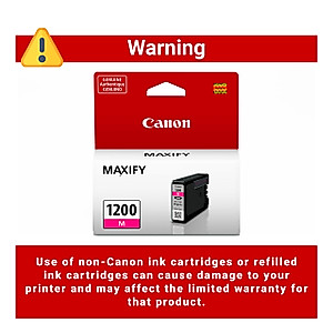 Canon PGI-1200 Magenta Ink Tank Compatible to MB2120, MB2720, MB2020, MB2320