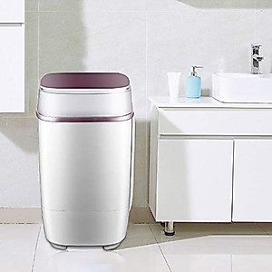 ZLXDP 5kg Shoes Washer Machine Mini Single Tube Washer and Dryer Machine for Shoes Clothes Dual-use Clothes Washer Shoes Cleaner 220V (Color : Gray)