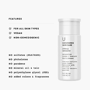 Uncovered Soothe & Protect Balancing Facial Toner