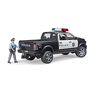 Bruder RAM 2500 Police with Policeman, L&S Module