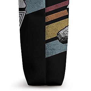 Star Wars 77 Millennium Falcon Retro Tote Bag