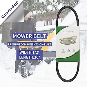 Gpartsden 26-9672 Drive V Belt Replacement for Toro Wheel Horse 622 622E 622R 722 724 Snow Thrower