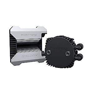 Phanteks (P-GO240MPH_DWT01) Glacier One 240MPH D-RGB AIO Liquid CPU Cooler, Infinity Mirror Pump Cap Design, 2X Silent 120mm MP PWM Fans, 2X D-RGB Halos Fan Frames, White