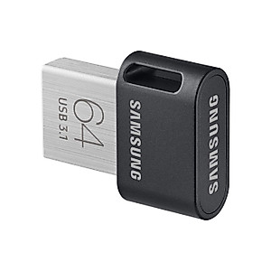 Samsung FIT Plus 64 GB Type-A 200 MB/s USB 3.1 Flash Drive (MUF-64AB)