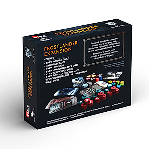 Frostpunk The Board Game Frostlander Expansion - New Cards and Exclusive Wooden Pawns! Cooperative Post-Apocalyptic Survival Game, Ages 16+, 1-4 Players, 120-150 Min Playtime, Made by Rebel Studio