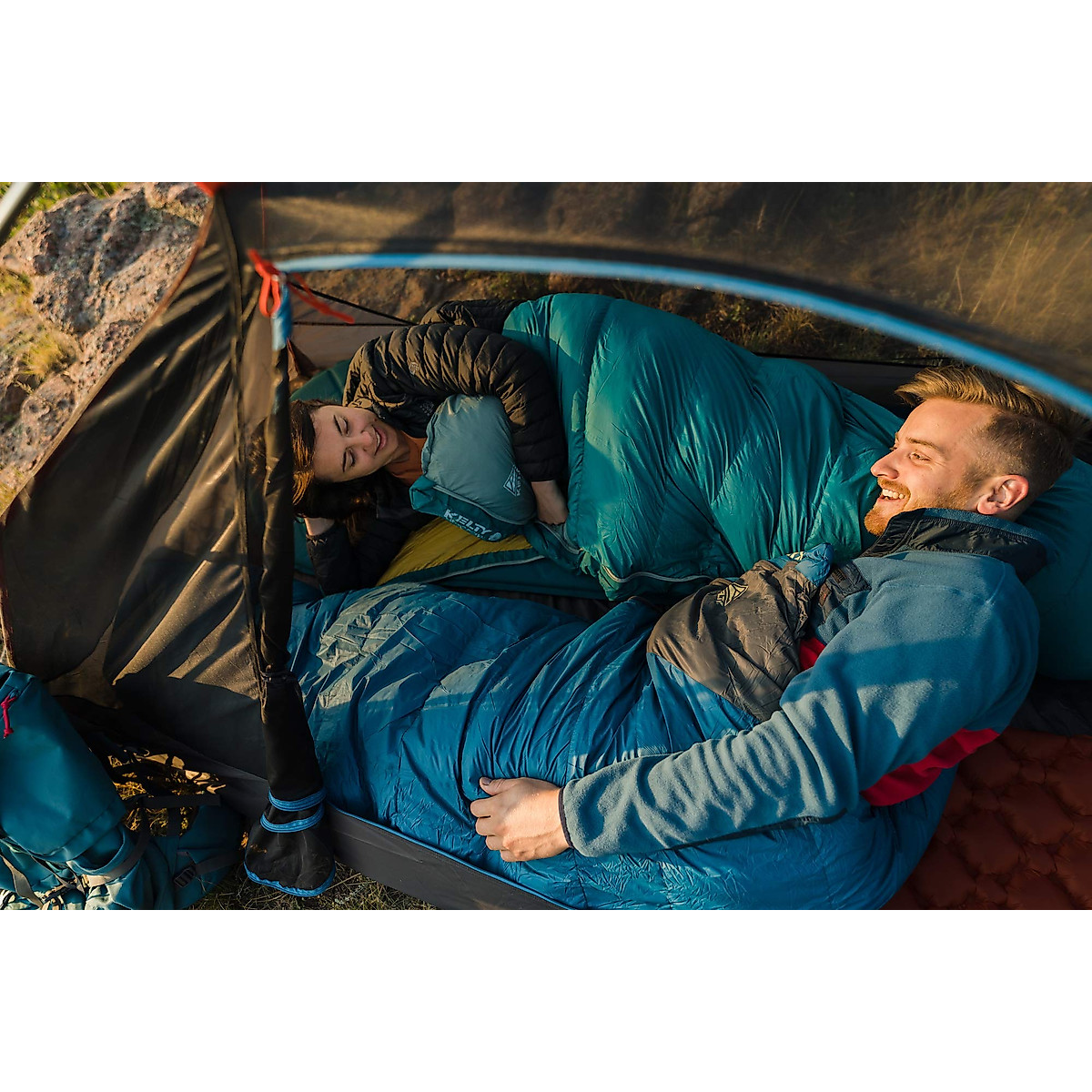 Kelty Cosmic 40 Down Sleeping Bag – 550 Fill Down Backpacking Sleeping Bag, 2021, Regular