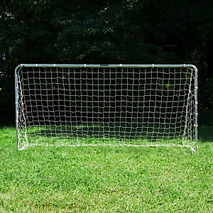 Franklin Sports Soccer Replacement Goal Nets and Soccer Goal Straps - Replacement Soccer Net For 10'x5' Soccer Goals,White