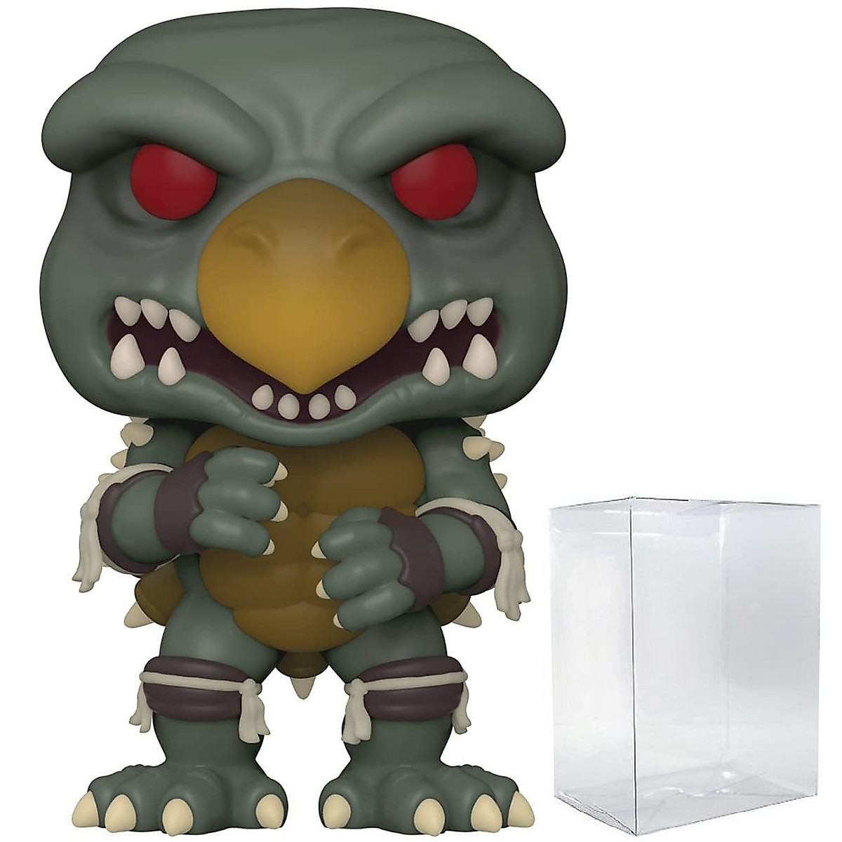POP Teenage Mutant Ninja Turtles II: Secret of The Ooze - Tokka Funko Pop! Vinyl Figure (Bundled with Compatible Box Protector Case), Multicolored, 3.75 inches