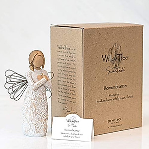 Willow Tree Remembrance Angel (Lighter Skin), Sculpted Hand-Painted Figure