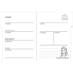 Bibliophile 2021 12-Month Planner: (Weekly Agenda of Miscellany for Book Lovers, Yearly Calendar for Writers)