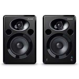 Alesis Elevate 5 MKII | Powered Desktop Studio Speakers for Home Studios/Video-Editing/Gaming and Mobile Devices