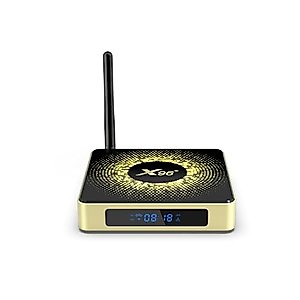 SHYSKY X96 X10 8K Ultra HD Android TV Box Android 11.0 Amlogic S928X LPDDR4 4GB RAM 32GB ROM WiFi6 1000M BT5.2 USB3.0 Support AV1 8K 60fps H.265 HDR Box with i8 Keyboard