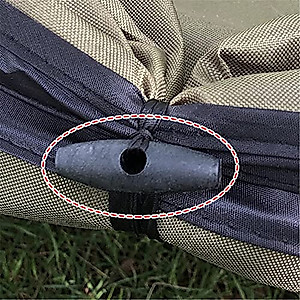 Mvude Garden Waste Bag Rubbish Refuse Sacks Portable Foldable Garbage Handles for Outdoor Garden Trash Bag Can