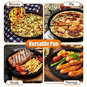 GRILL FORCE Paella Pan Set,Paella Burner and Stand Set,Paella Pan and Burner Set,Paellera,20Inch Enameled Steel Paella Pan Paella Kit with Carry Bag,Built-In Ignitor Regulator Hose,14 Servings