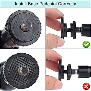 Mippko Drill Base Truck Phone Stand for 3.5 ~7.5 inches iPhone / Samsung / HTC / LG / Nexus / Huawei / Smart Phones, Fit for Truck, Car,Van, Vehicles, 360°Adjustable Aluminum Alloy Mount