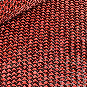 GatherTOOL Kevlar 3K Carbon Aramid Fiber Blended Woven Fabric Aircraft Jacquard Pattern Parts Modified DIY Surface Decorative Fabric (Size : 20cmX100cm)