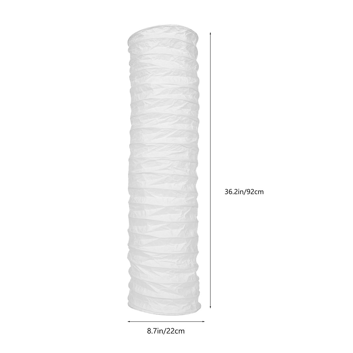 Totority Paper Floor Lamp Shades Japanese Style Standing Lampshade White for Living Room Floor Lamp Shade