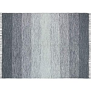 Chesapeake Cotton Ombre Blue Area Rug Large (5'x7')