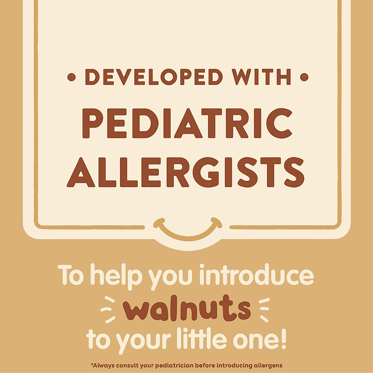 Happy Baby Organics Nutty Blends, Apple & Walnut Butter, 3 Ounce (Pack of 8)