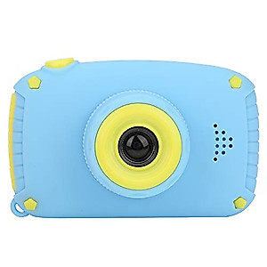 Camera Accessories Children Camera Toy Baby Mini Cartoon Digital DV Photo Sticker Mode 1200mAh Battery (RvSky)