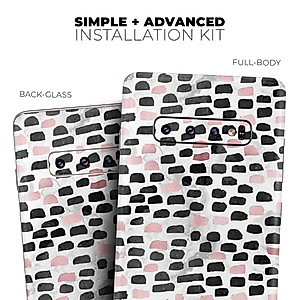 DesignSkinz Karamfila Marble & Rose Gold v4 Protective Vinyl Decal Wrap Skin Cover Compatible with The Samsung Galaxy S20 (Screen Trim & Back Glass Skin)