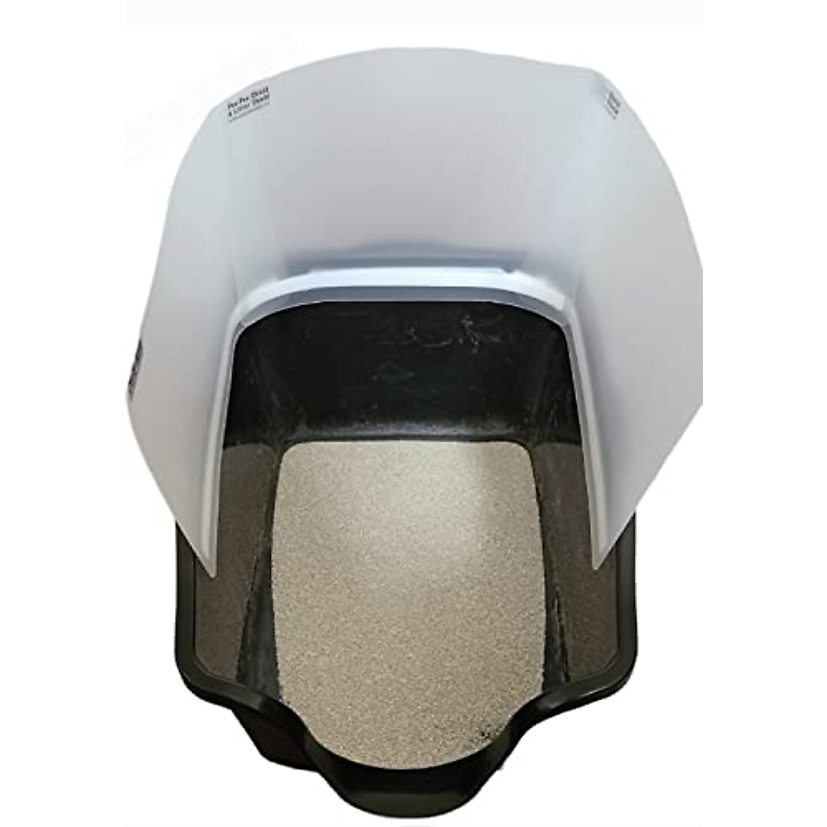 Cat Litter Box Pee Shield - 3 Pack - The Original - Helps Prevent Litter Scatter and Urine from Going Outside of The Litter Box. Wipe Clean in Place or Remove for Cleaning and reattach.