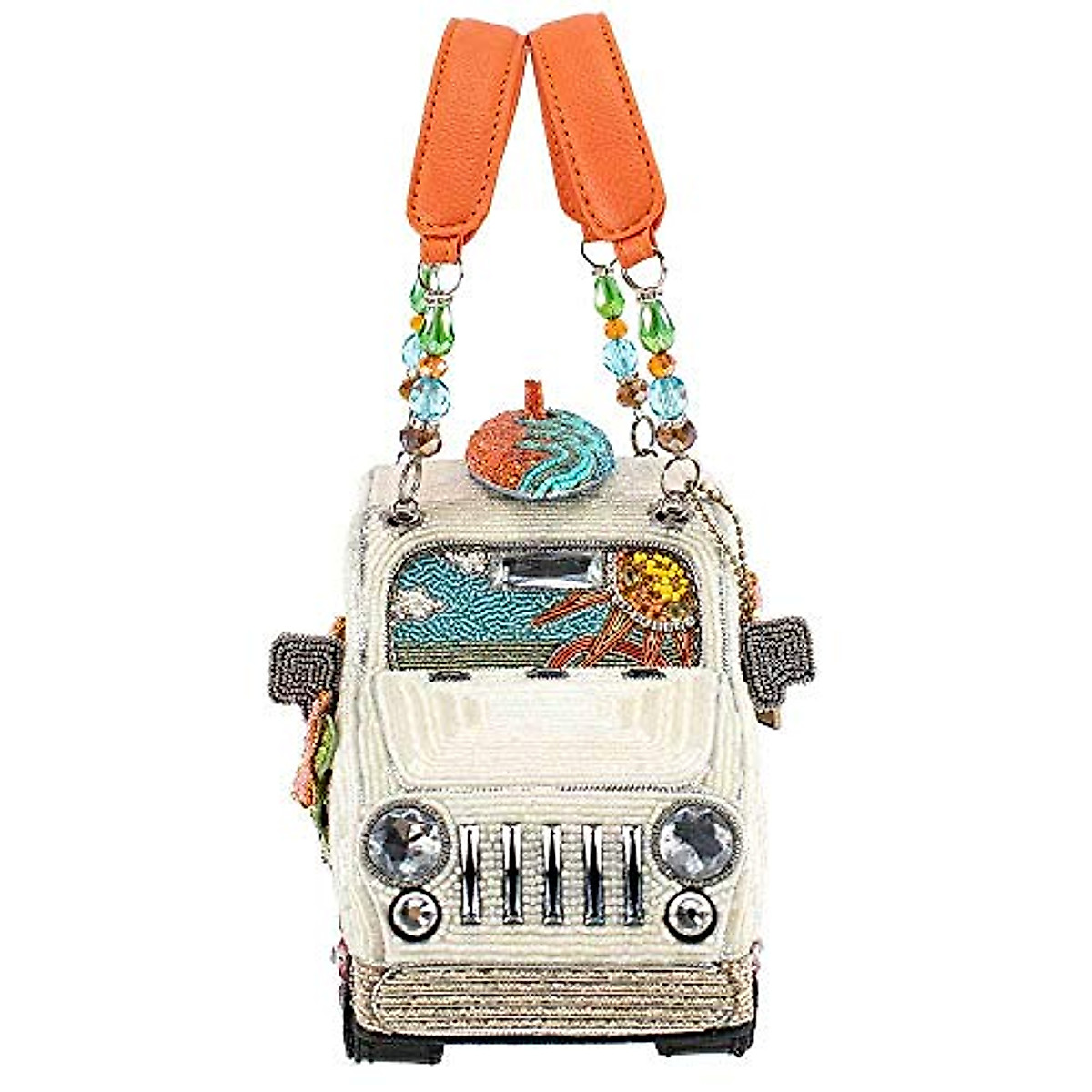 Mary Frances womens Day Trip Top Handle, Ivory, One Size US