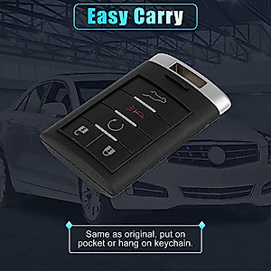 uxcell 2pcs NBG009768T 315Mhz Replacement Keyless Entry Remote Car Key Fob for Cadillac ATS XTS 2013-2014 for Cadillac SRX 2010-2015 2694A-009768T 22865375 13502537