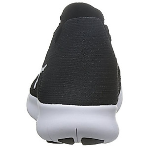 Nike Women's Free Running Motion Flyknit Shoes, Black/White - 9.5 B(M) US