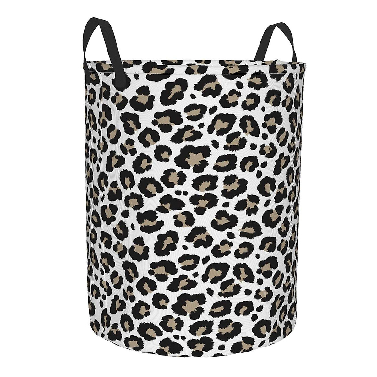 Foruidea Cheetah Leopard Print Laundry Basket,Laundry Hamper,Collapsible Storage Bin, Oxford Fabric Clothes Baskets,Nursery Hamper For Home,Office,Dorm,Gift Basket