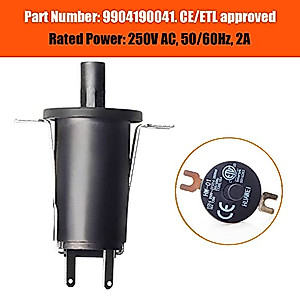 DONSIQIZZ 2-Pack Hopper Lid/Door Switch Kit Replacement Part for Masterbuilt Gravity Series 560/800/1050 XL & Digital Charcoal Grill + Smokers