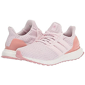 adidas Women's Ultraboost 4.0 Alphaskin Running Shoe, Almost Pink/Almost Pink/White, 8