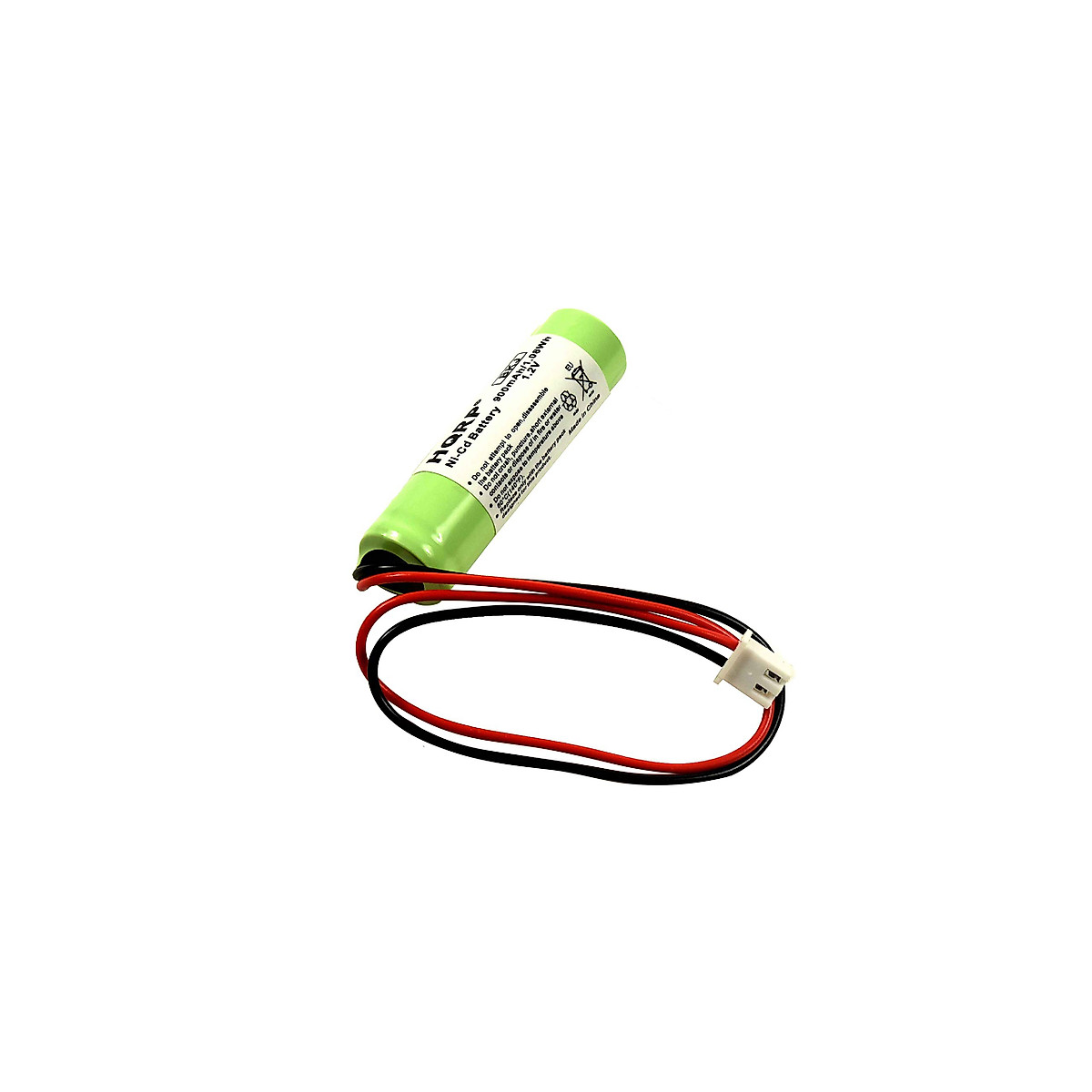HQRP Emergency Exit Light Battery Compatible with Unitech AA900mAh, OSA268 OSI OSA-268, MINBO AA-1000, Lithonia EXR LED EL M6 KR-AA900MAH KRAA900MAH ELB CS01 Lithonia ELBCS01 CUSTOM-332 BST DAA900BT