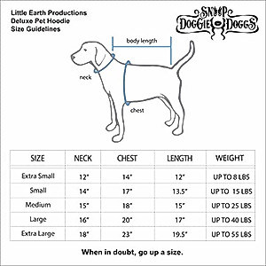 Snoop Doggie Doggs Deluxe Pet Hoodie, Throw a Dogg a Bone, Medium