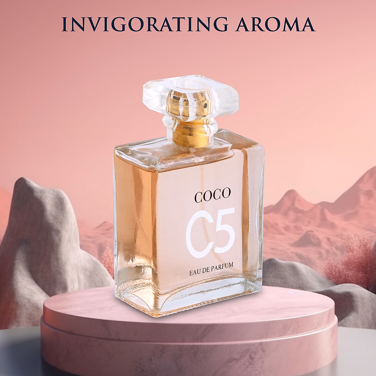Coco C5 for Women Eau De Parfum - Pure Femininity in a Bottle - Delicate Floral Scents of Jasmine and May Rose - A Fragrance That Will Get You Noticed - Cruelty-Free Perfume Precious Gift for Women