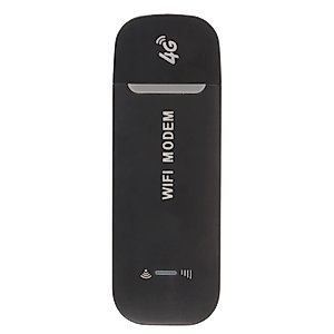 4G USB WiFi Adapter, 4G Mobile WiFi Router Portable Wireless Network Adapter, USB Powered Travel WiFi Hotspot 4G LTE Router, Supports 10 Device Connections