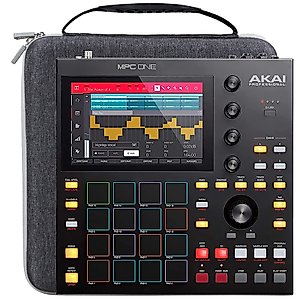 Mchoi Hard Portable Case Compatible with Akai Professional MPC One Drum Machine Sampler MIDI Controller, Case Only