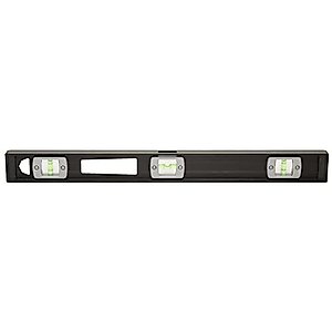 Johnson Level & Tool 3836 Magnetic Professional Aluminum Level, 36", Black, 1 Level, Yellow