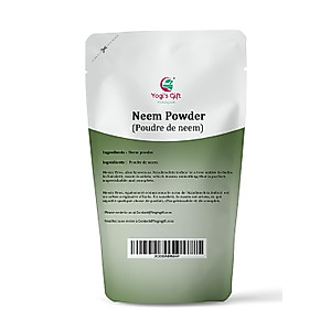 NEEM Powder 8 oz | Wild Crafted | Detoxifier | Support Skin Health & Hair Growth | 100% Pure Neem Leaf Powder | Azadirachta Indica by Yogi's Gift