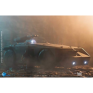 Hiya Toys Aliens: Burning Armored Personnel Carrier 1:18 Scale Vehicle, Multicolor