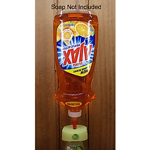 Transfer Cap For Your Lysol No Touch Auto Soap Dispenser - Refill With Your Own Hand or Dish Soap (soap not included)