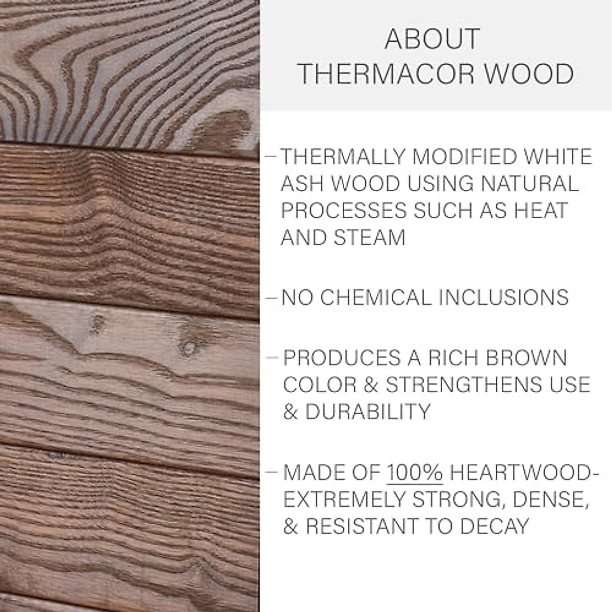 Seachrome 18 inch Silhouette Slimline Folding Wall Mount Shower Bench Seat, Natural Ash Wood Thermacor Seat with Silver Frame